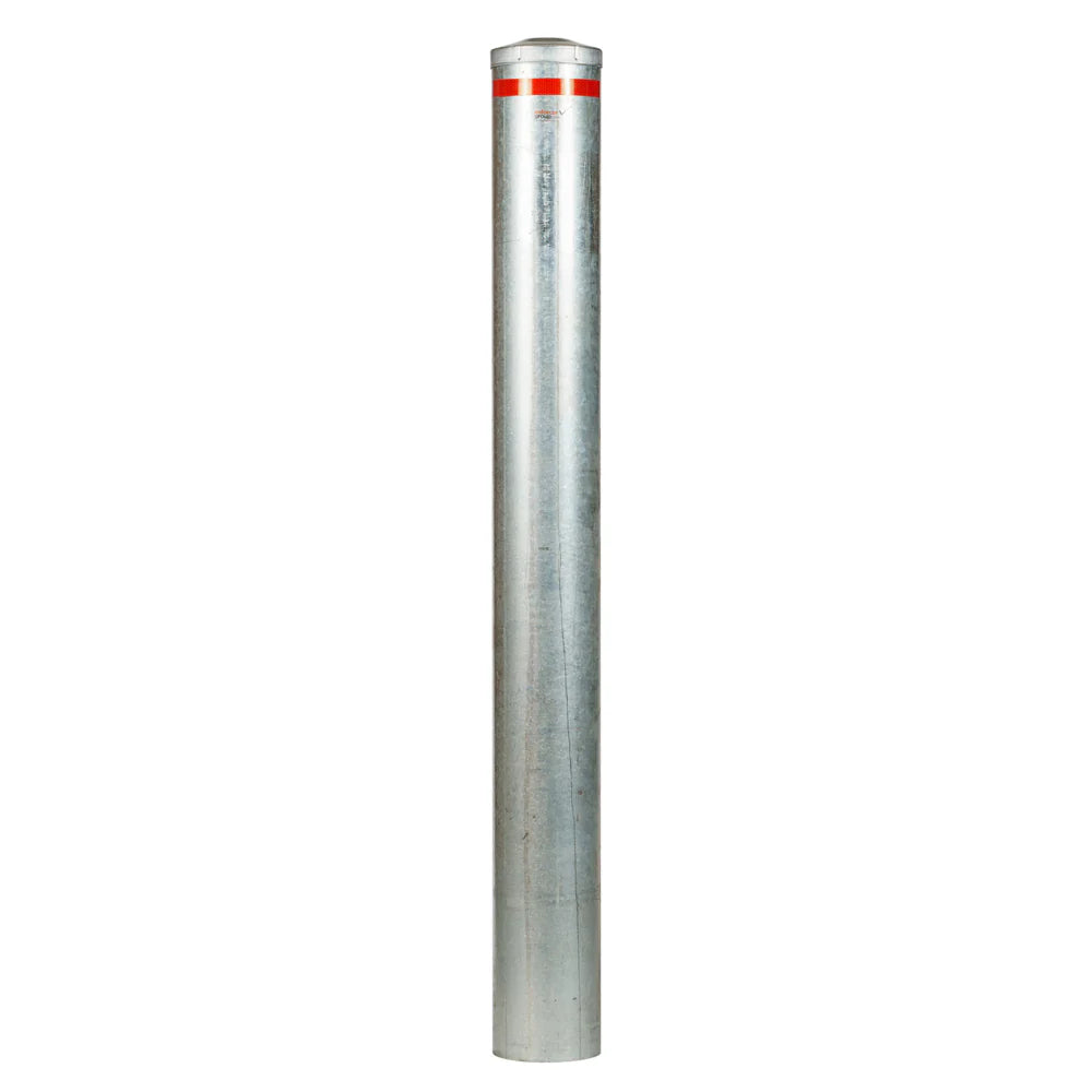 Bollard 165mm In Ground Hot Dipped - Galvanised — Car Park Safety Solutions