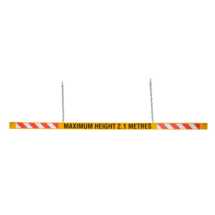 Height Clearance Bar 2 Metres Long — Car Park Safety Solutions
